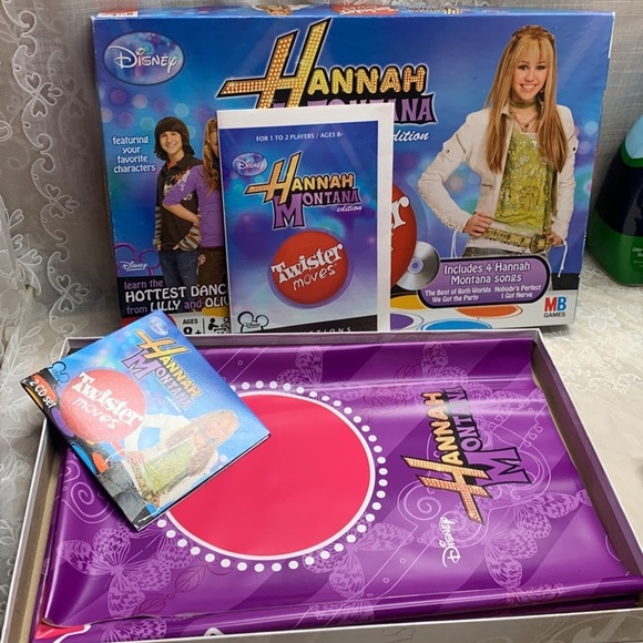 Hasbro | Toys | 208 Disney Channel Hannah Montana Edition Twister Learn ...
